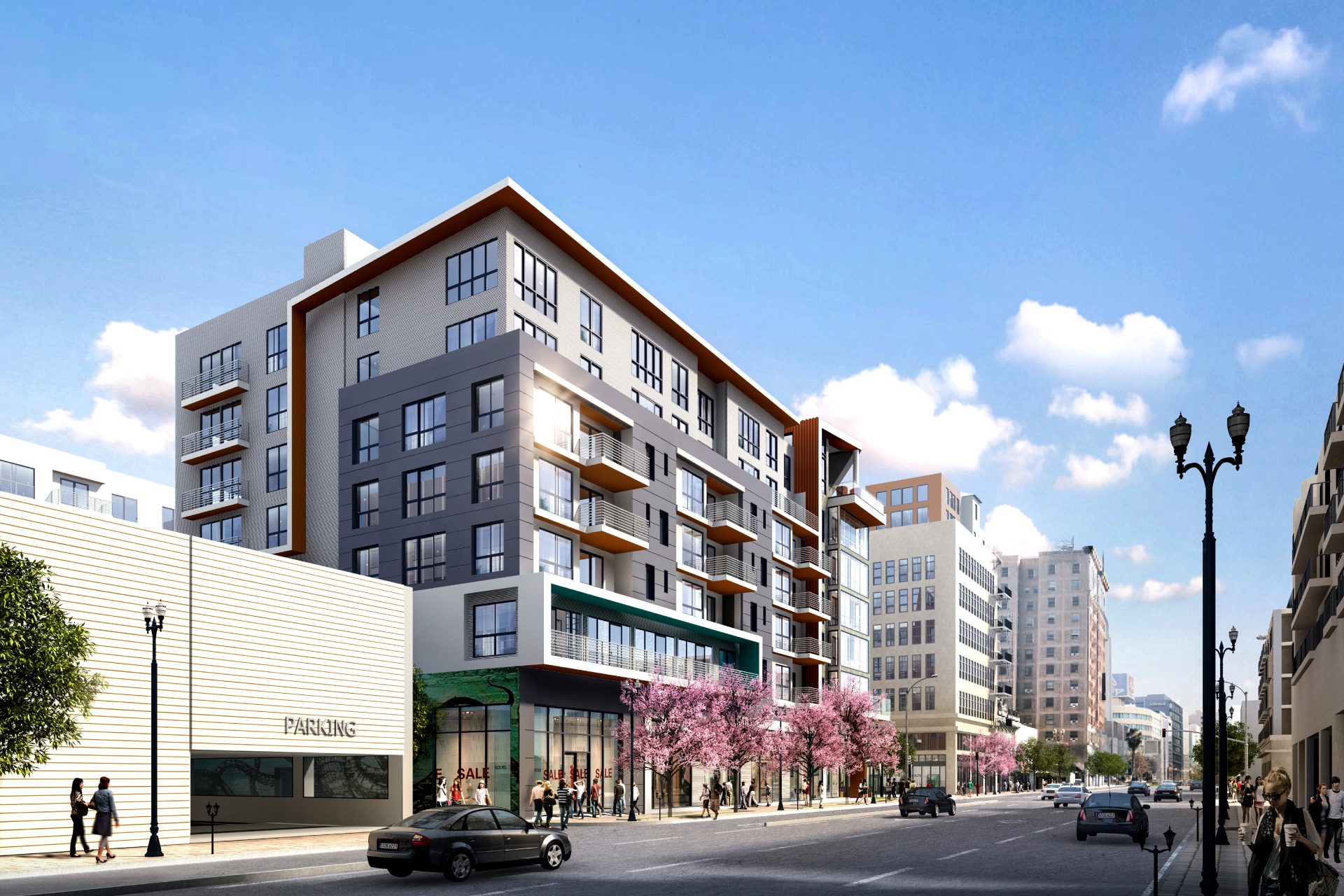 189-unit, eight-story Broadstone Promenade development continues ...