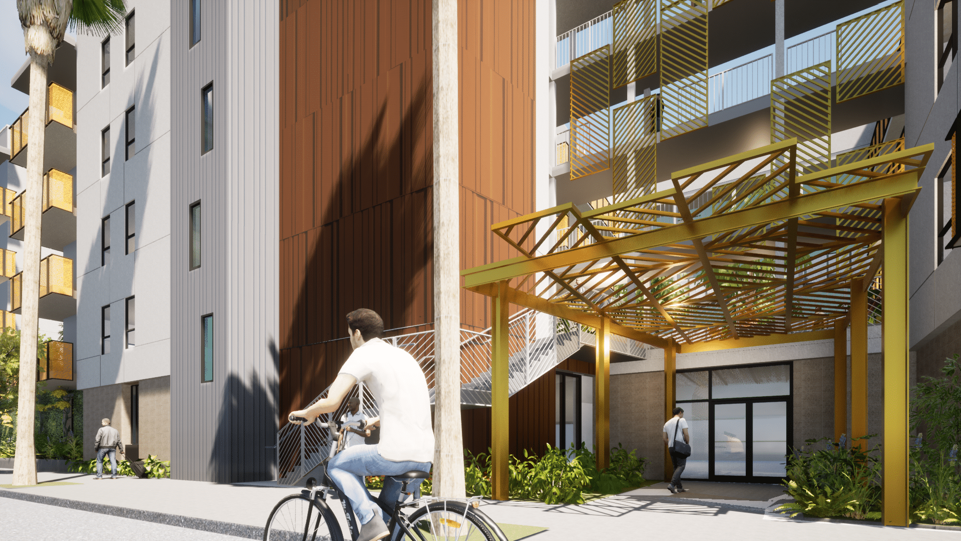Construction continues on 194-unit, mixed-use affordable housing ...