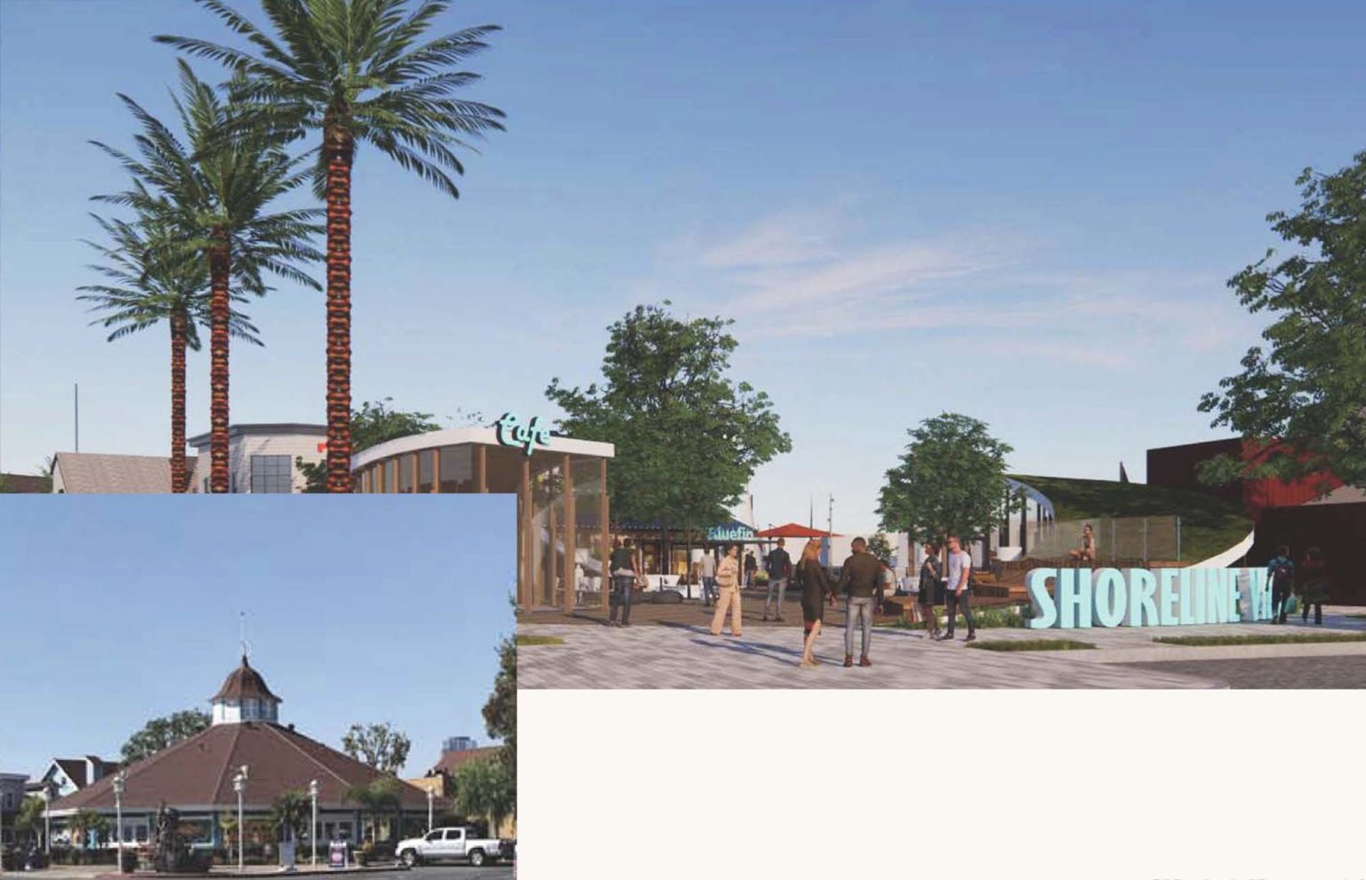Your first look at Shoreline Village's proposed revamping in Downtown ...