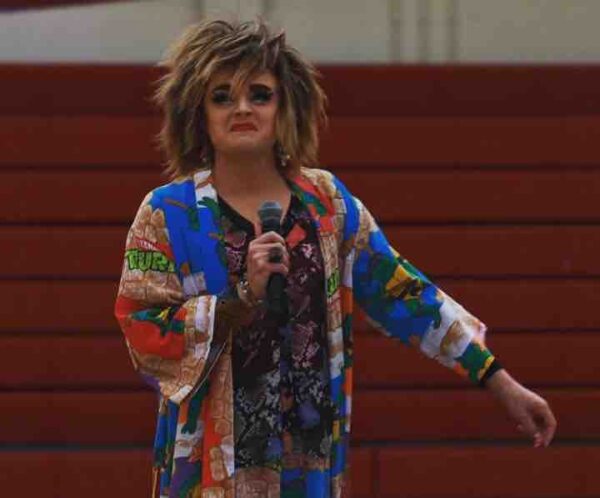 Drag star Tammie Brown performs for Wilson High students—and makes ...