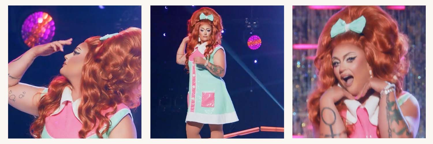 The appearance of Long Beach butch queer Angie Evans on RuPaul's Drag ...
