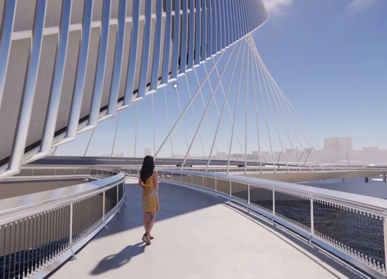First look inside Long Beach's massive Shoemaker Bridge replacement ...