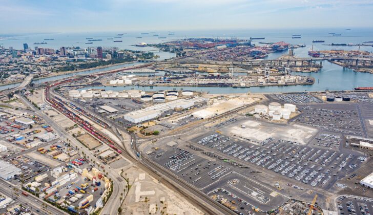The Port of Long Beach's massive Pier B expansion project scored a huge ...