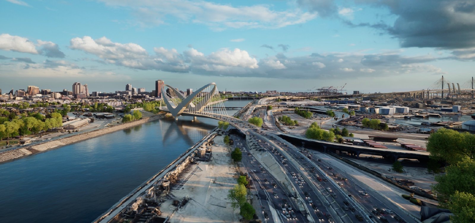 First look inside Long Beach's massive Shoemaker Bridge replacement ...