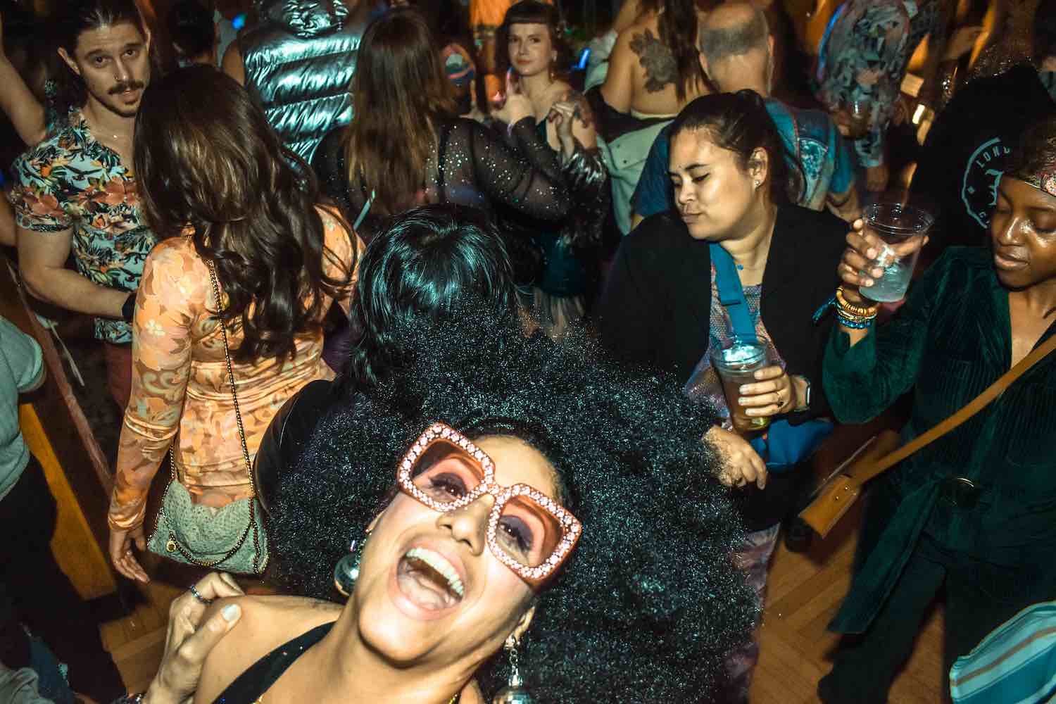 Yes, there's a free disco party aboard the Queen Mary in Long Beach ...
