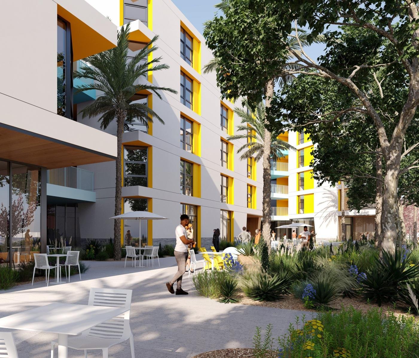 Crews breaks ground on the CSULB La Playa Hall housing development ...