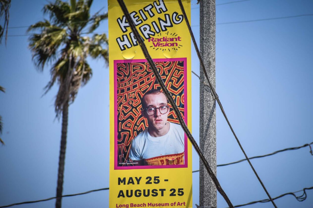 The 'Keith Haring: Radiant Vision' exhibit is the artist's first solo ...