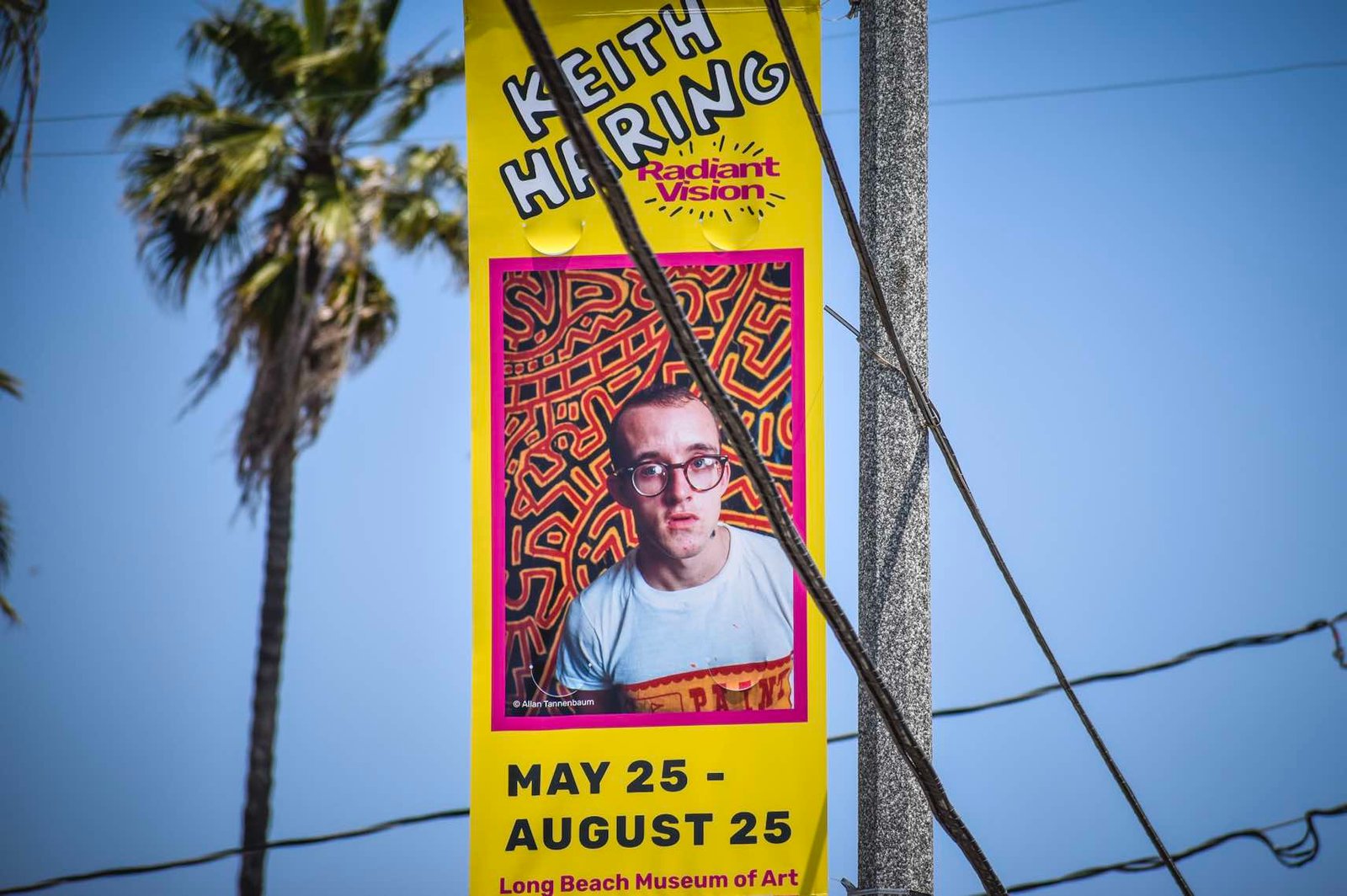 The 'Keith Haring: Radiant Vision' exhibit is the artist's first solo show in Long Beach—and ...