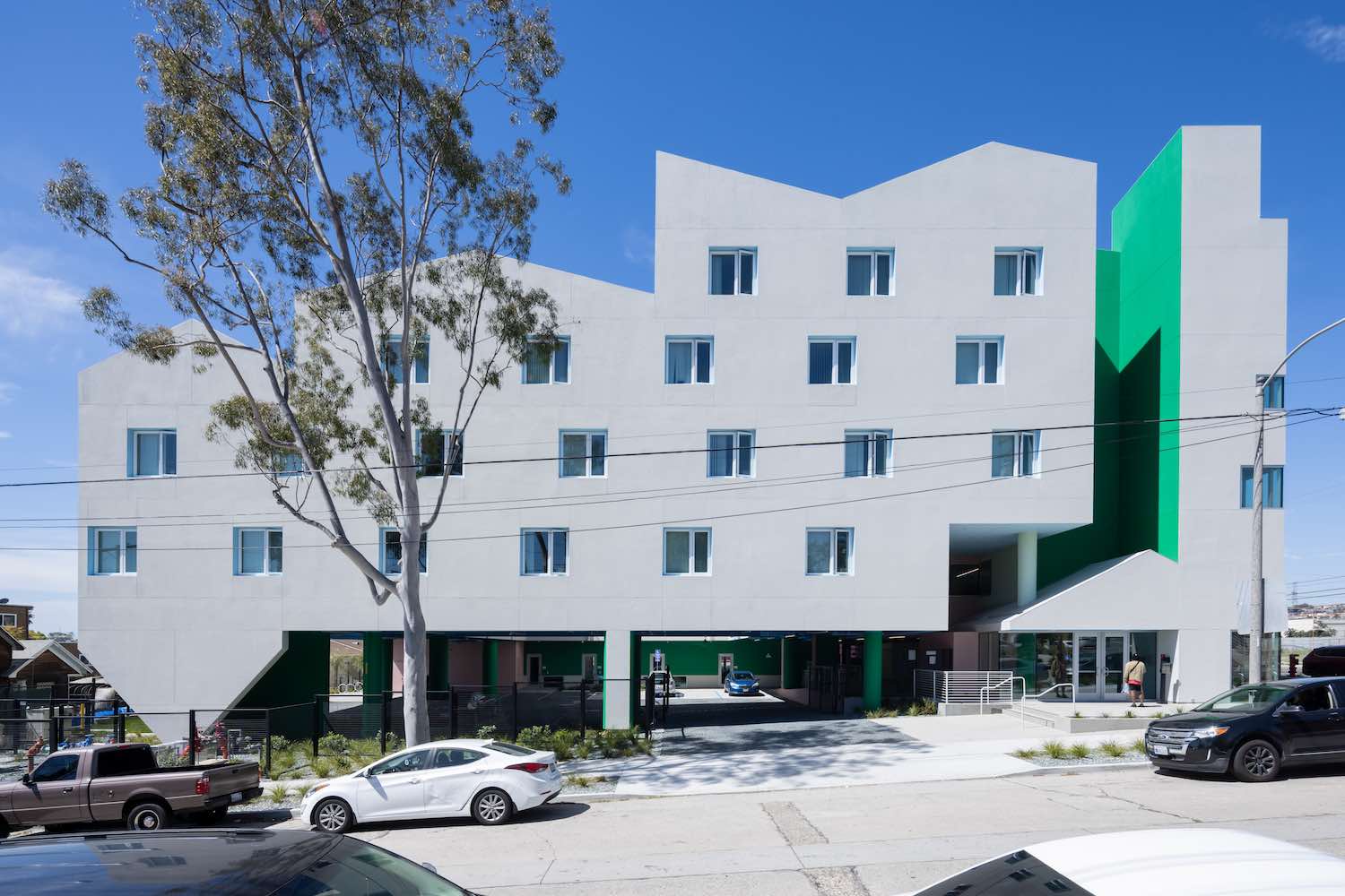 26 Point 2, a homeless-focused residential complex, celebrates grand ...