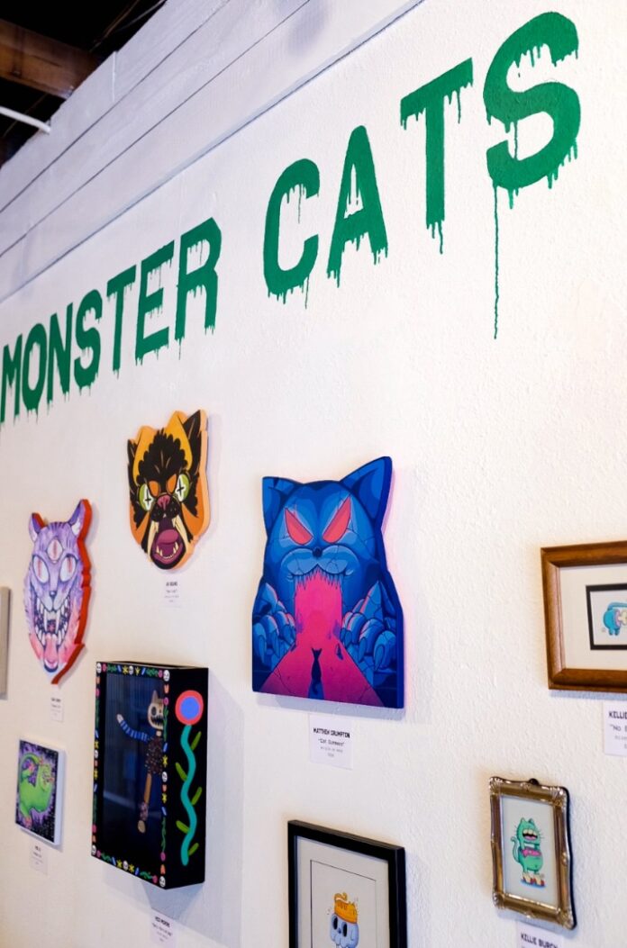 Long Beach Art Scene: Cool Cat Collective launches Monster Cats art ...