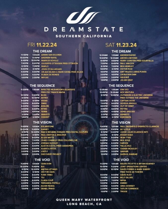Dreamstate—the massive trance music festival—returns to the Queen Mary ...