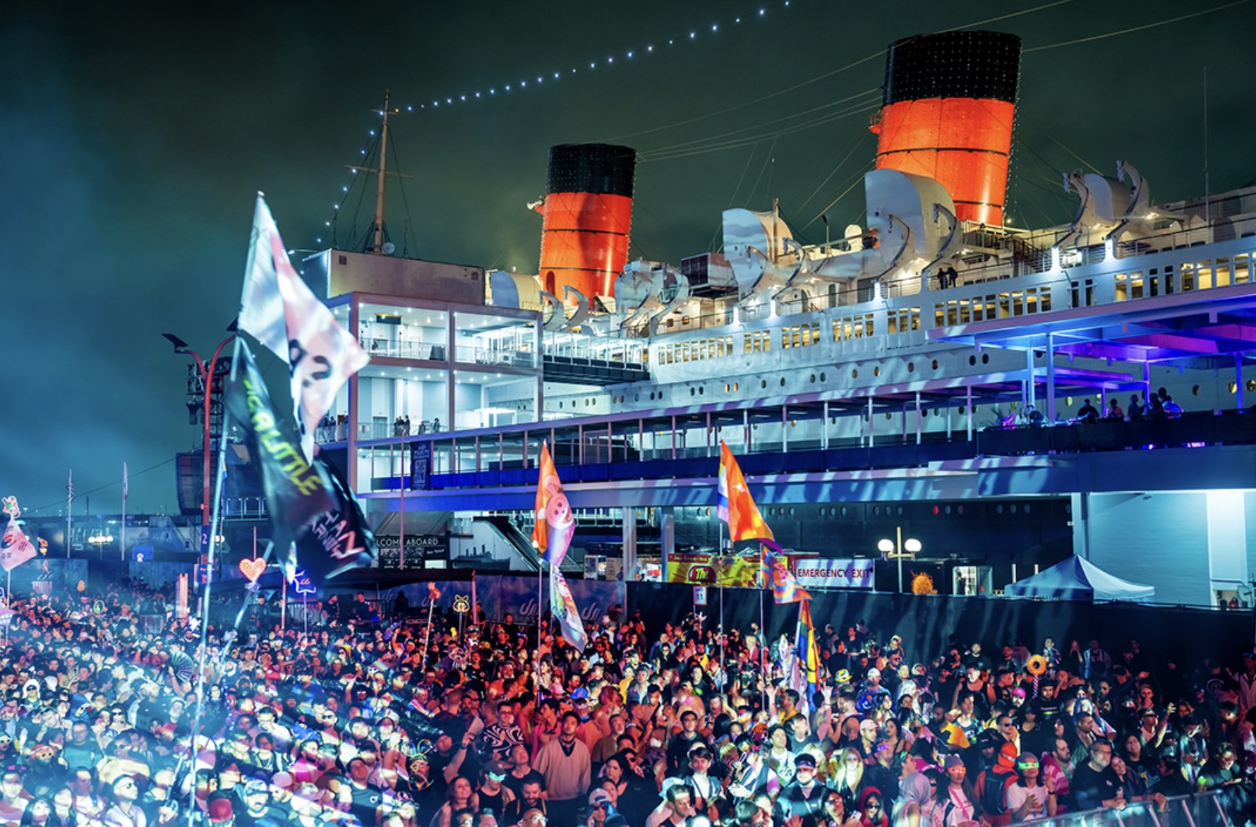 Dreamstate—the massive trance music festival—returns to the Queen Mary ...