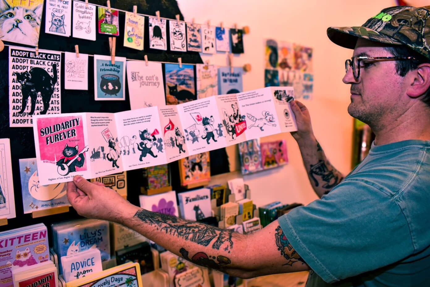 This Long Beach art show has 100+ zines from all over the world sharing ...