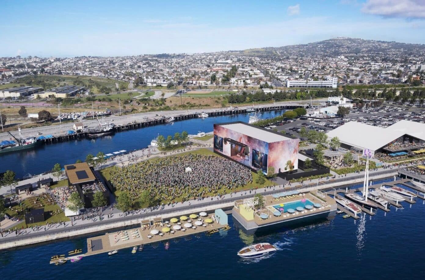 Waterfront concert venue battle? Commissioners okay 6,200-seat ...
